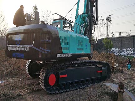 HF40+ Crawler Type Rotary Pilling Rig-Zhengzhou Hanfa Imp & Exp Trading ...