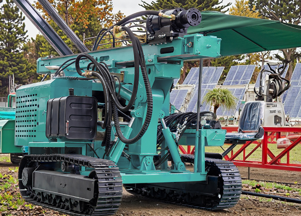 HFPV-200 Photovoltaic Solar Pile Drilling Rig-Zhengzhou Hanfa Imp & Exp ...